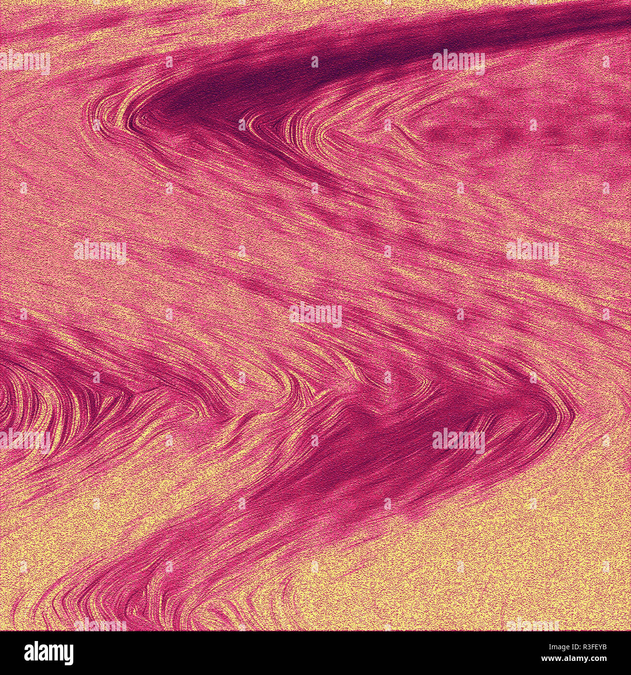 Grungy surface with patched colors. Wavy flowing nature view painting ...