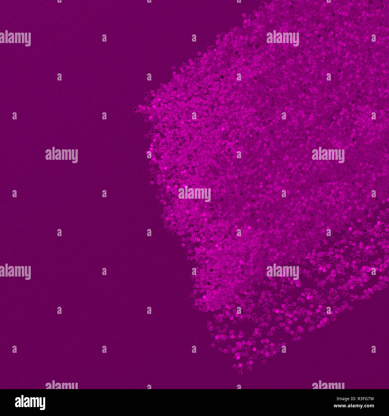 Glitter scattered on gradient background. Rough patchy surface ...