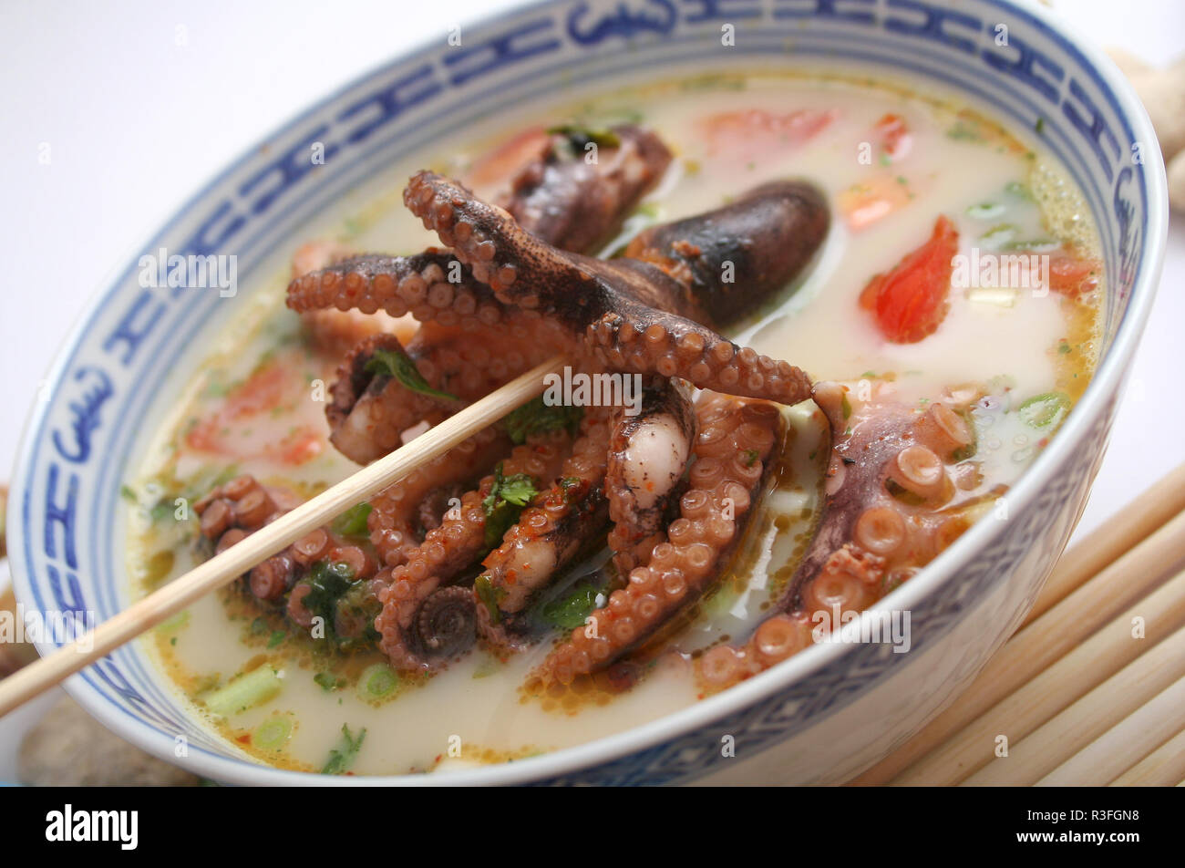 Octopus soup hi-res stock photography and images - Alamy