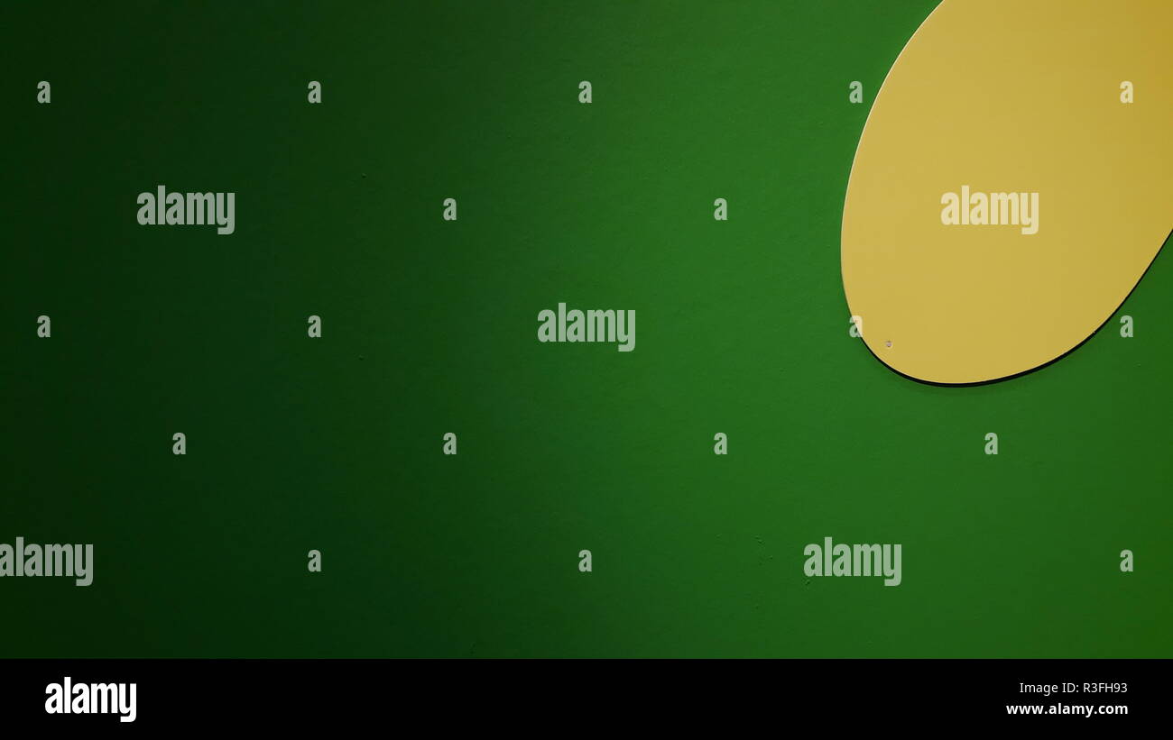 Green background with rounded shapes Stock Photo - Alamy