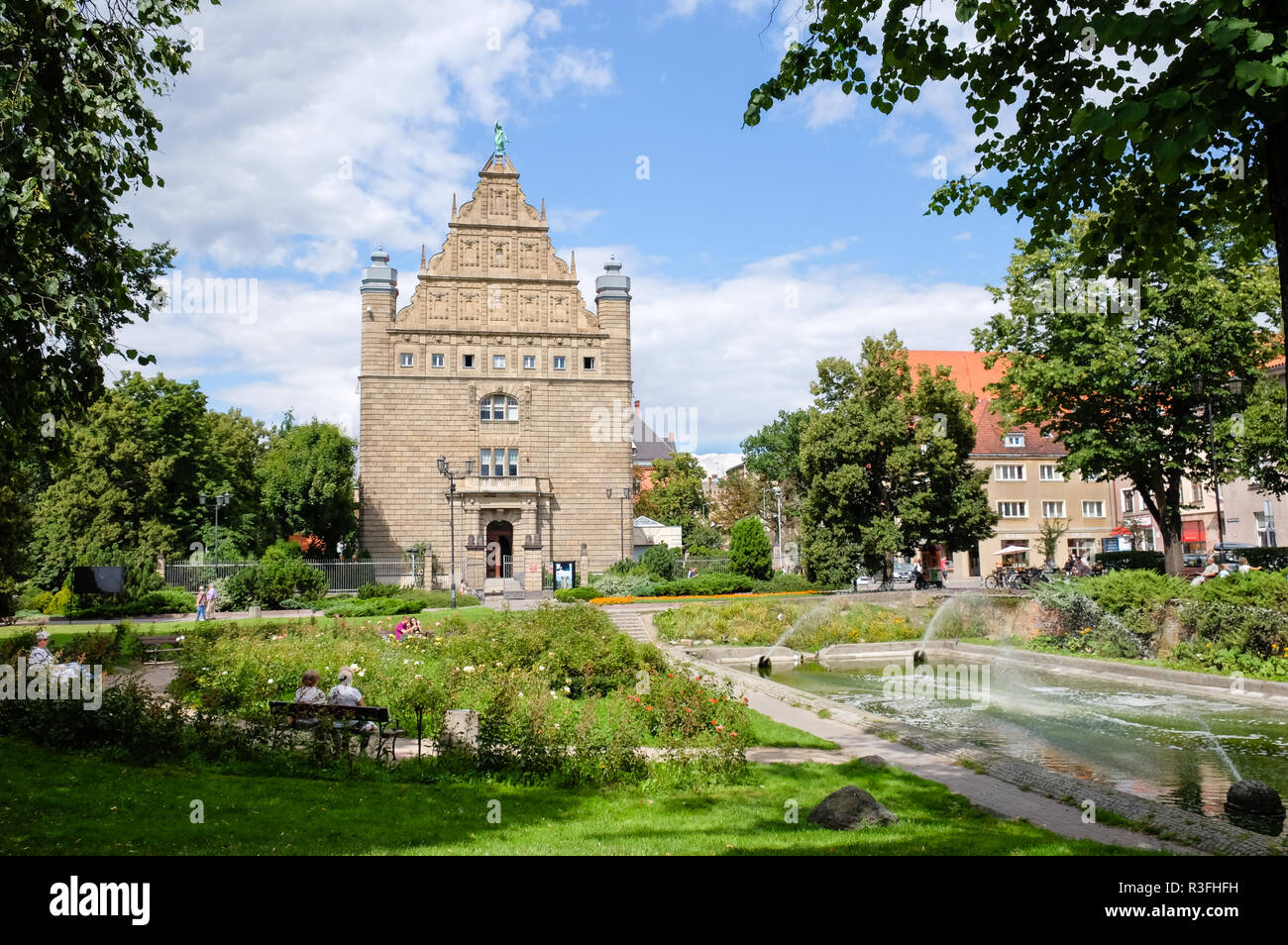 The Collegium Maximus houses the university's museum collections Stock ...
