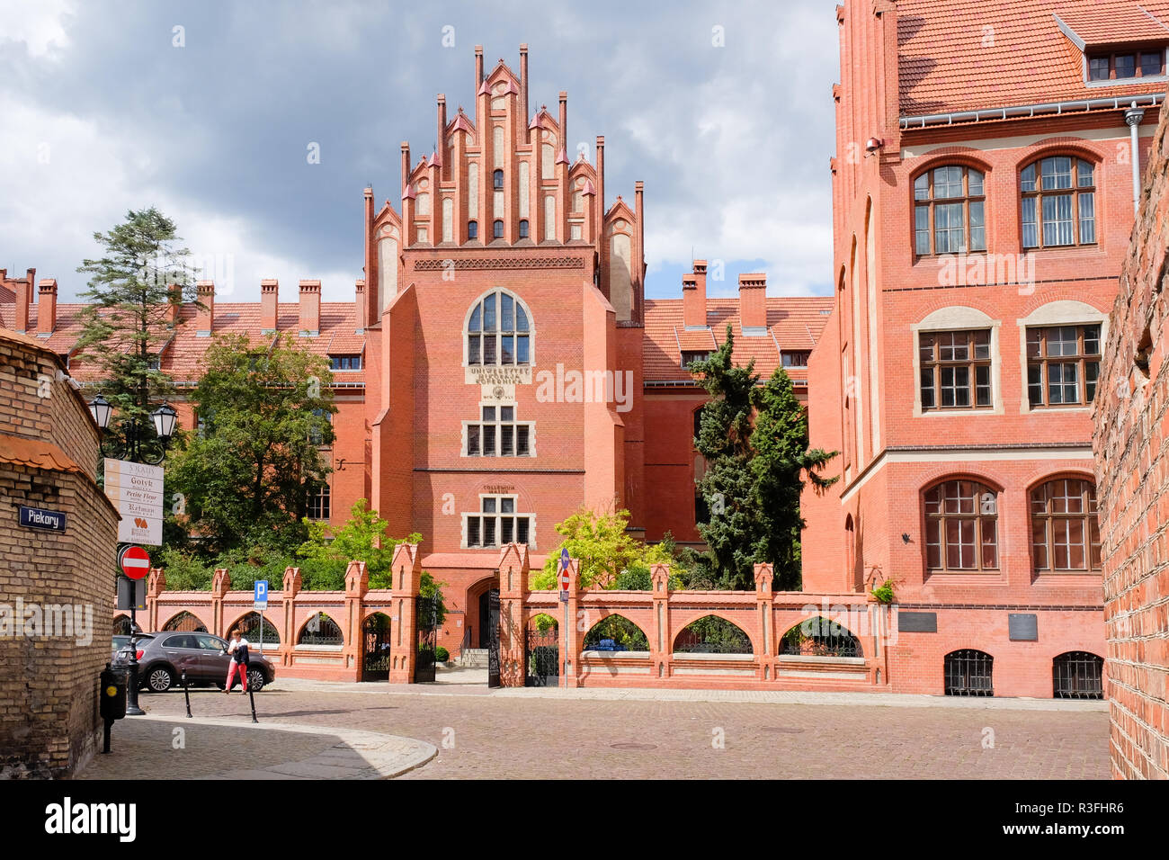 The Nicholas Copernicus University's Collegium Maius in Torun Stock ...