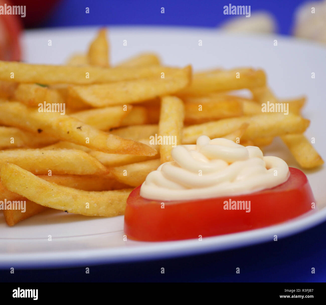 a portion of fries Stock Photo - Alamy