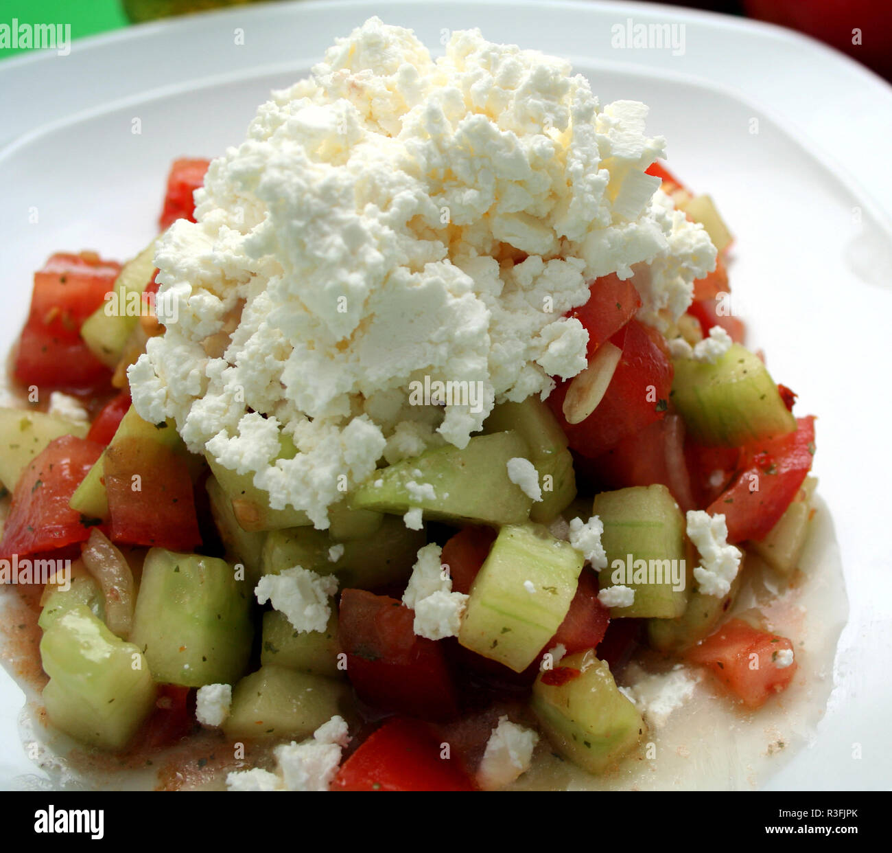 Shopska salad hi-res stock photography and images - Alamy