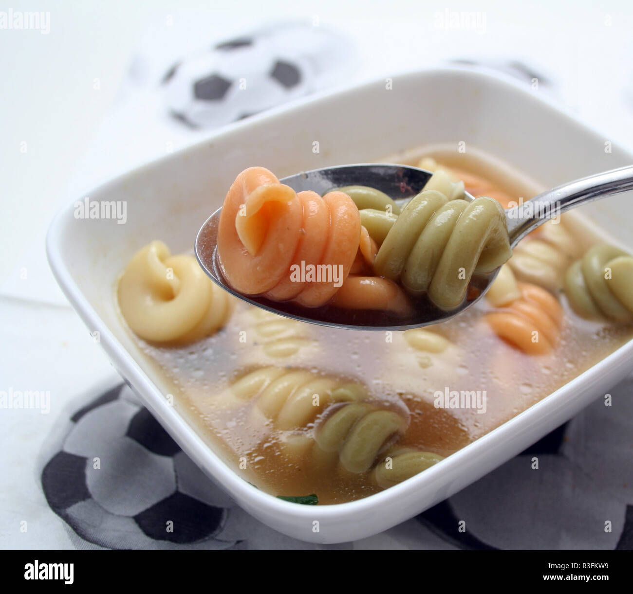 colorful noodle soup Stock Photo - Alamy
