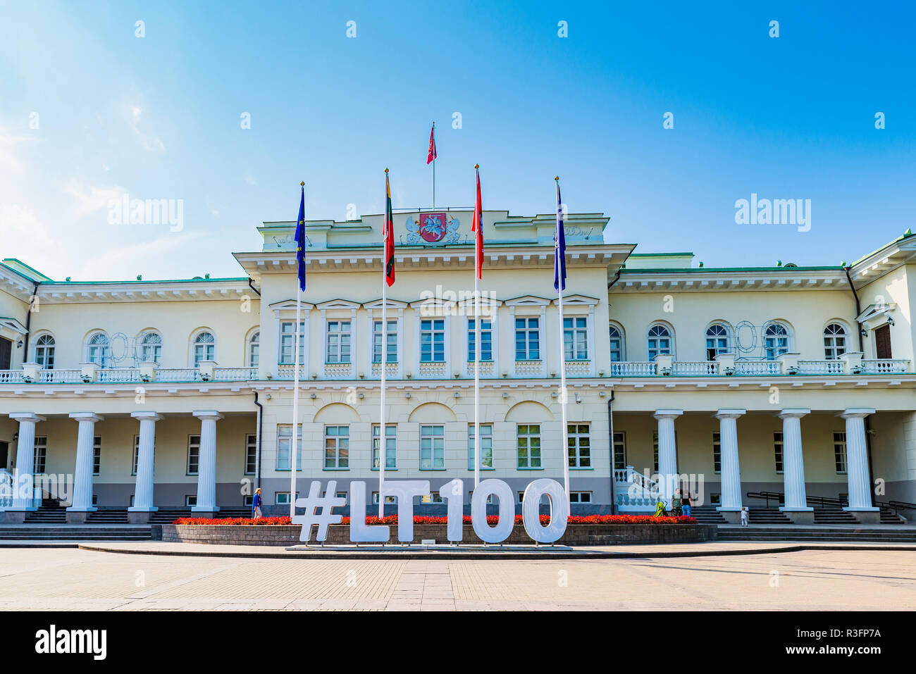 The Presidential Palace, located in Vilnius Old Town, is the official ...