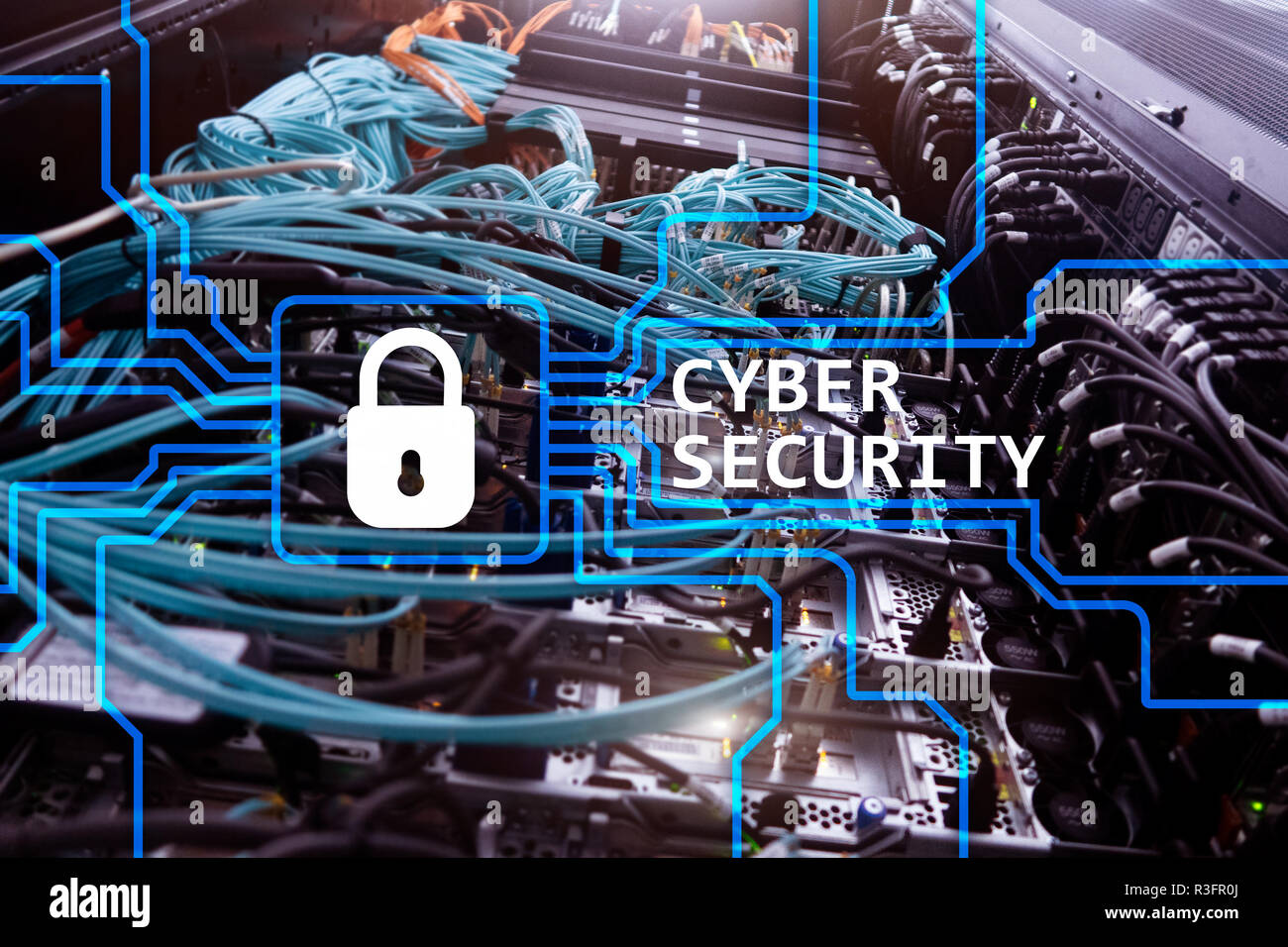 Cyber security, information privacy and data protection concept on ...