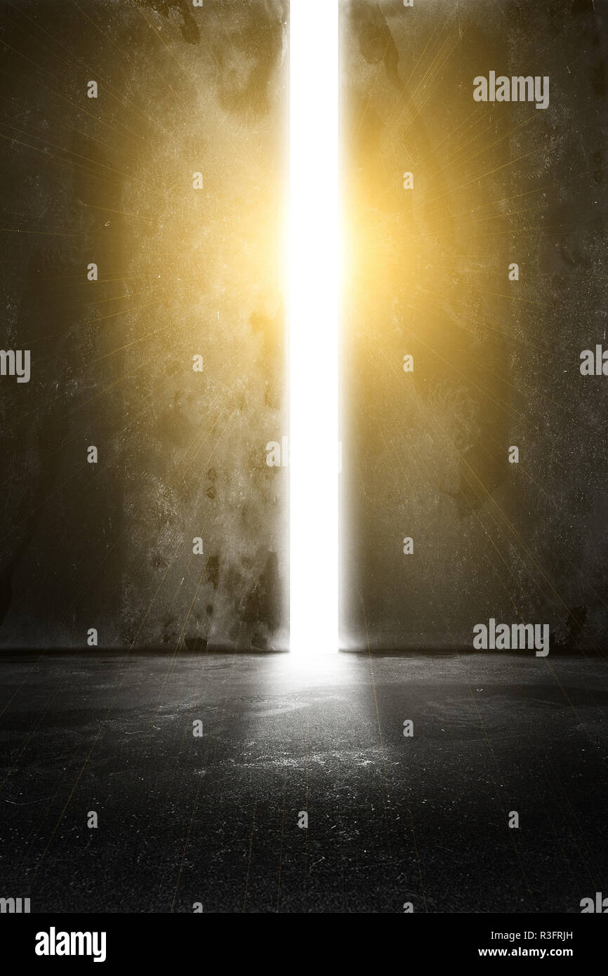 door to light Stock Photo - Alamy