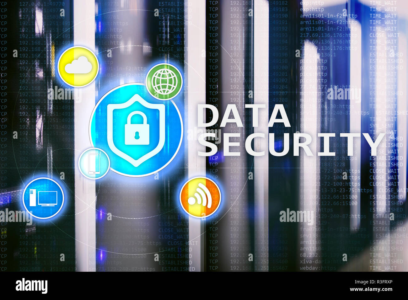 Data security, cyber crime prevention, Digital information protection ...