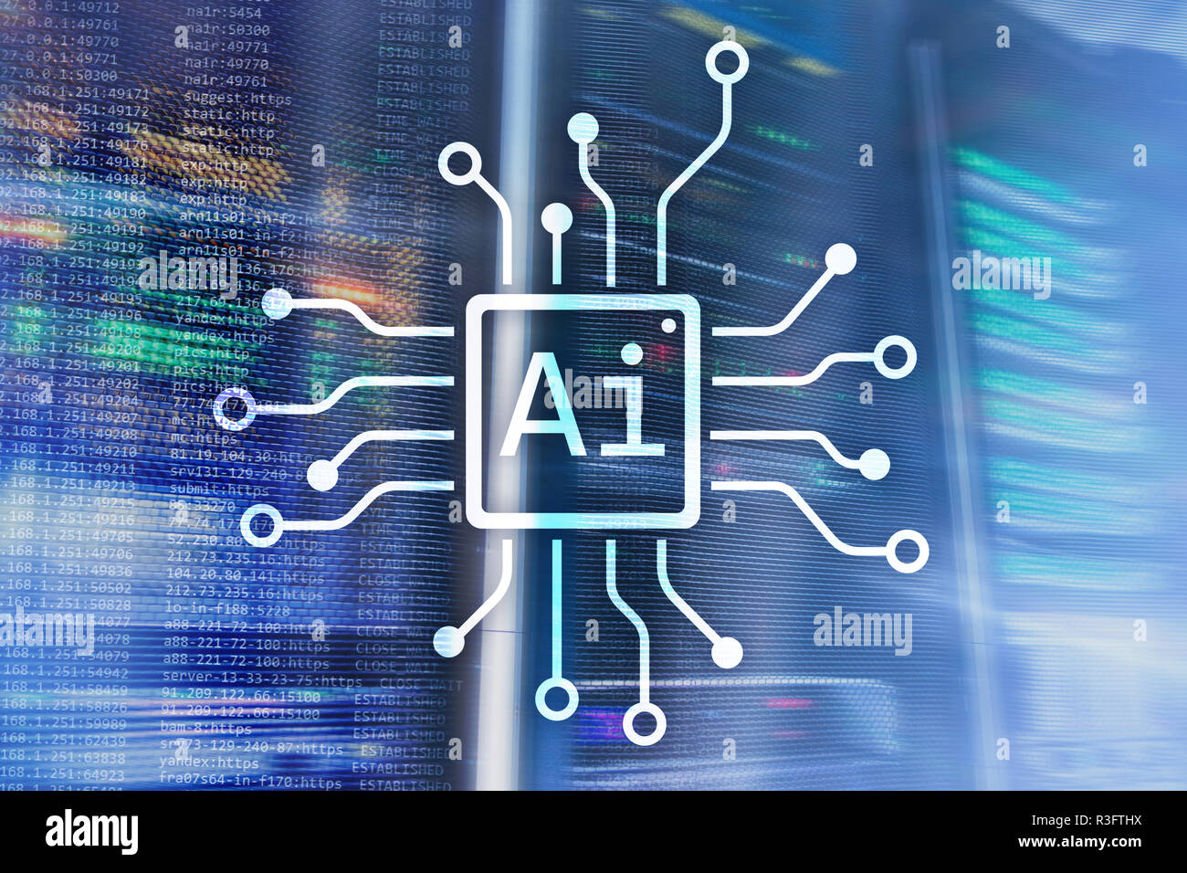 AI, Artificial intelligence, automation and modern information ...