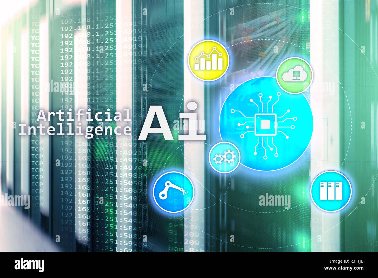 AI, Artificial intelligence, automation and modern information ...