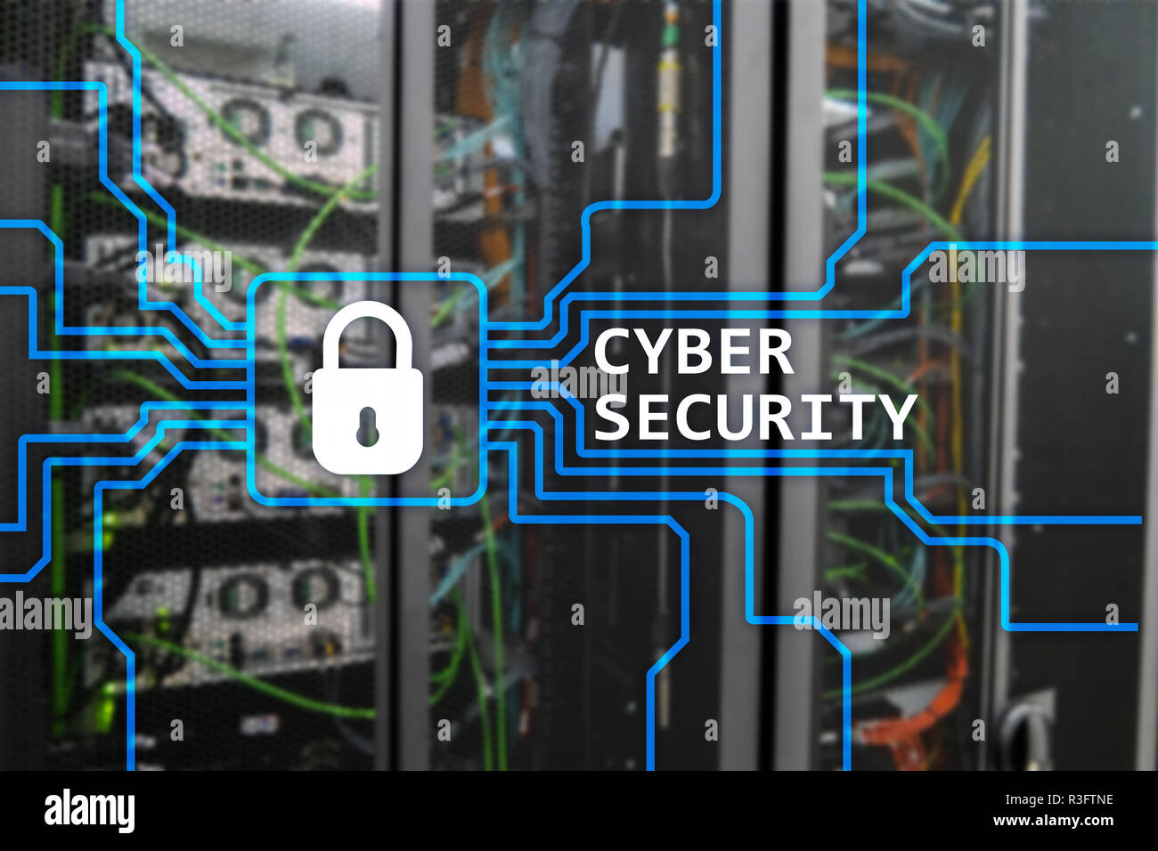 Cyber security, information privacy and data protection concept on ...