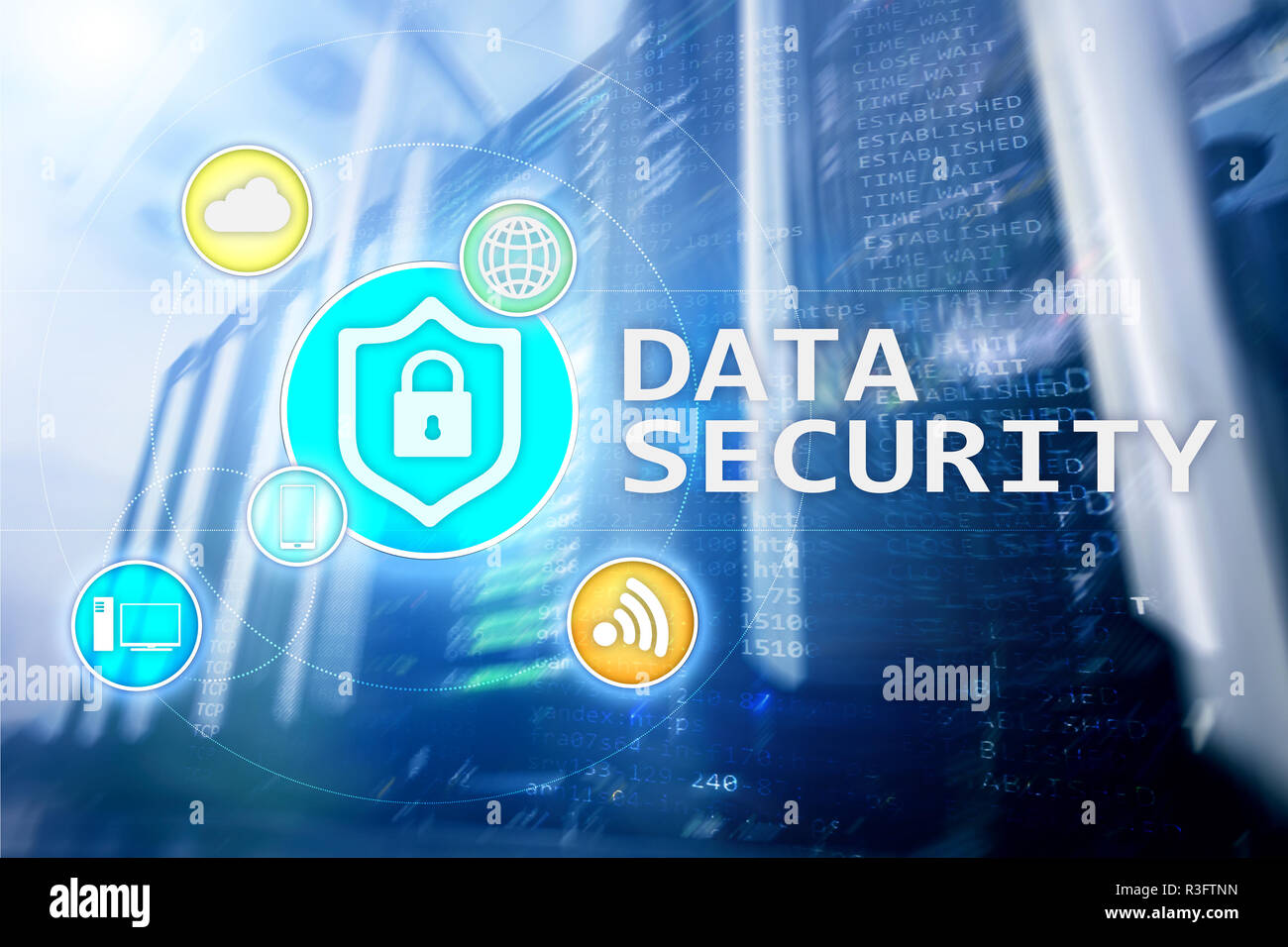 Data security, cyber crime prevention, Digital information protection ...