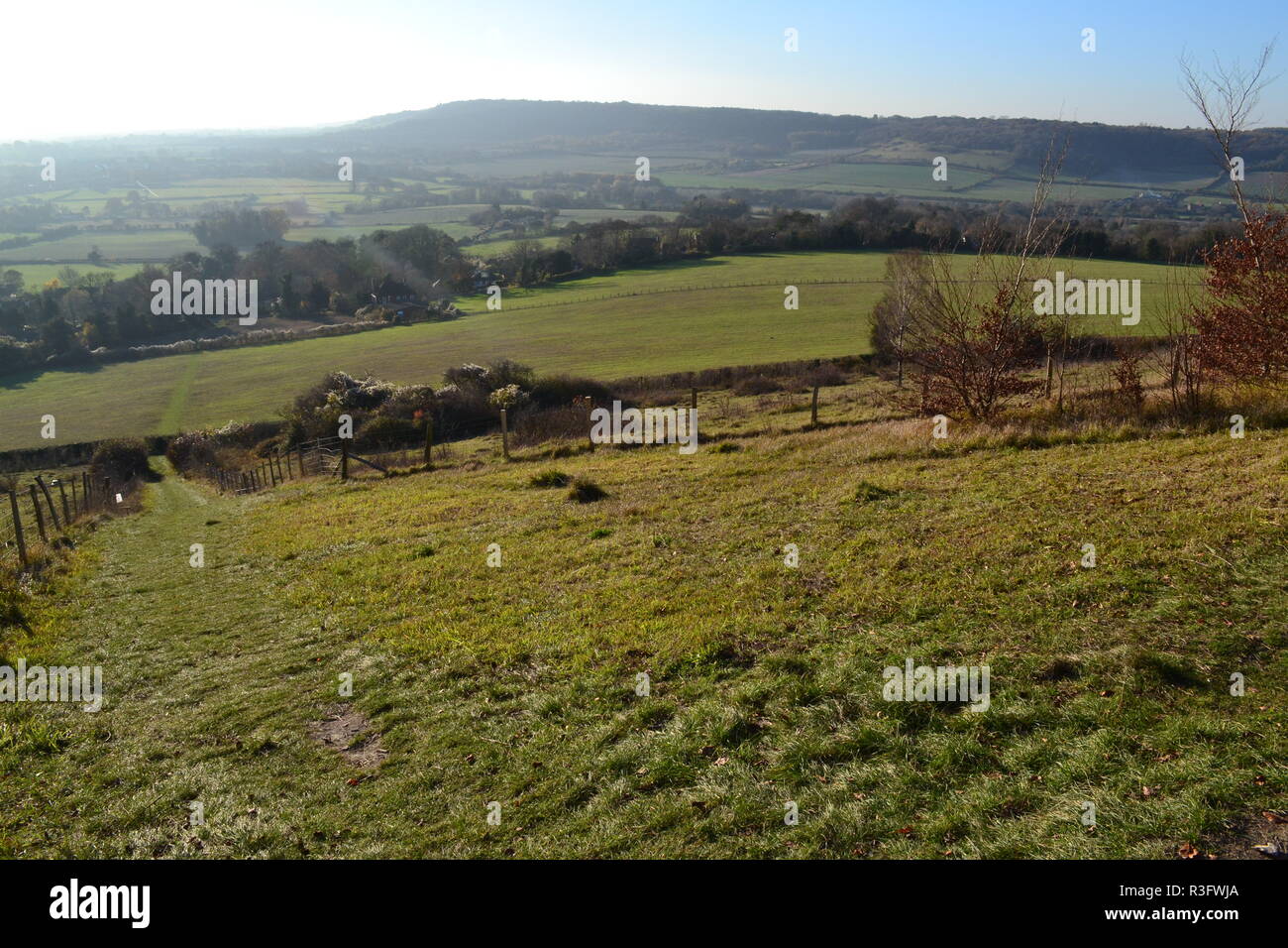 Autumn scenes from Shoreham, Kent; Magpie Bottom; Darent Valley ...
