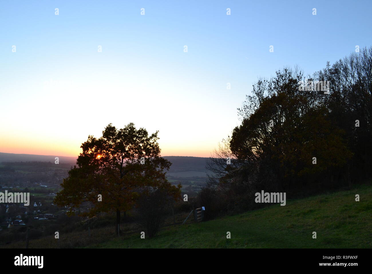 Kent downs autumn natural beauty hi-res stock photography and images ...