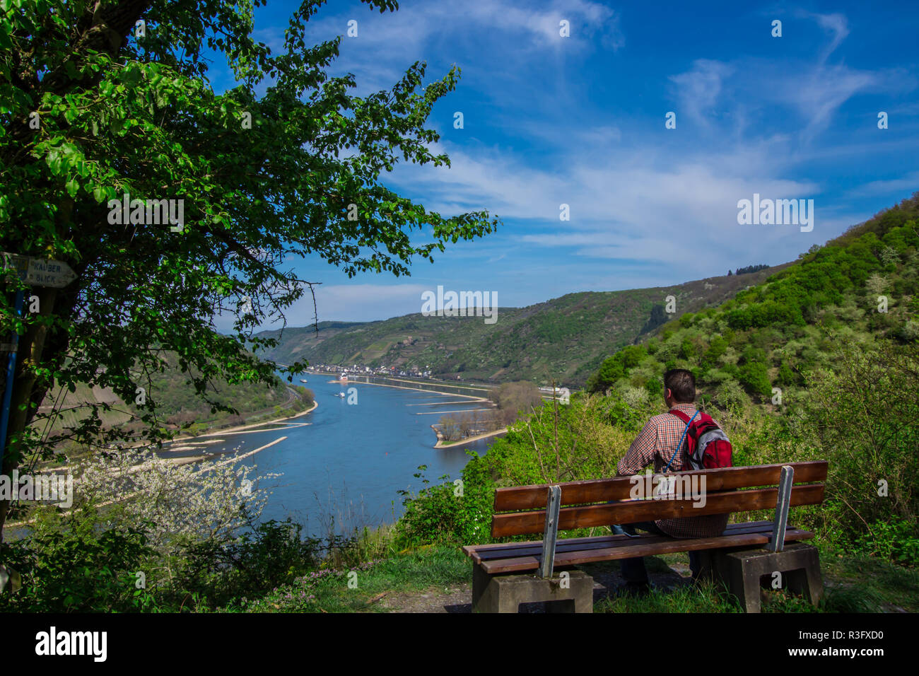 Rheinsteigwanderung hi-res stock photography and images - Alamy