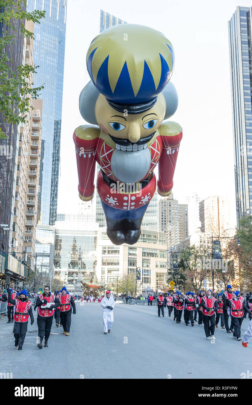 New York, New York, United States. 22nd Nov, 2018. Nutcracker novelty ...