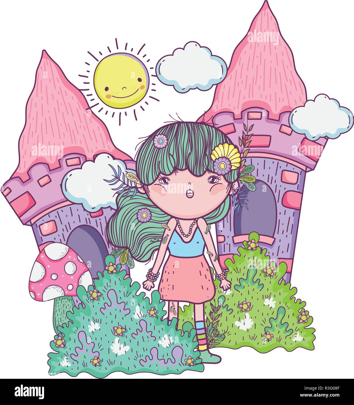 Faerie home Stock Vector Images - Alamy