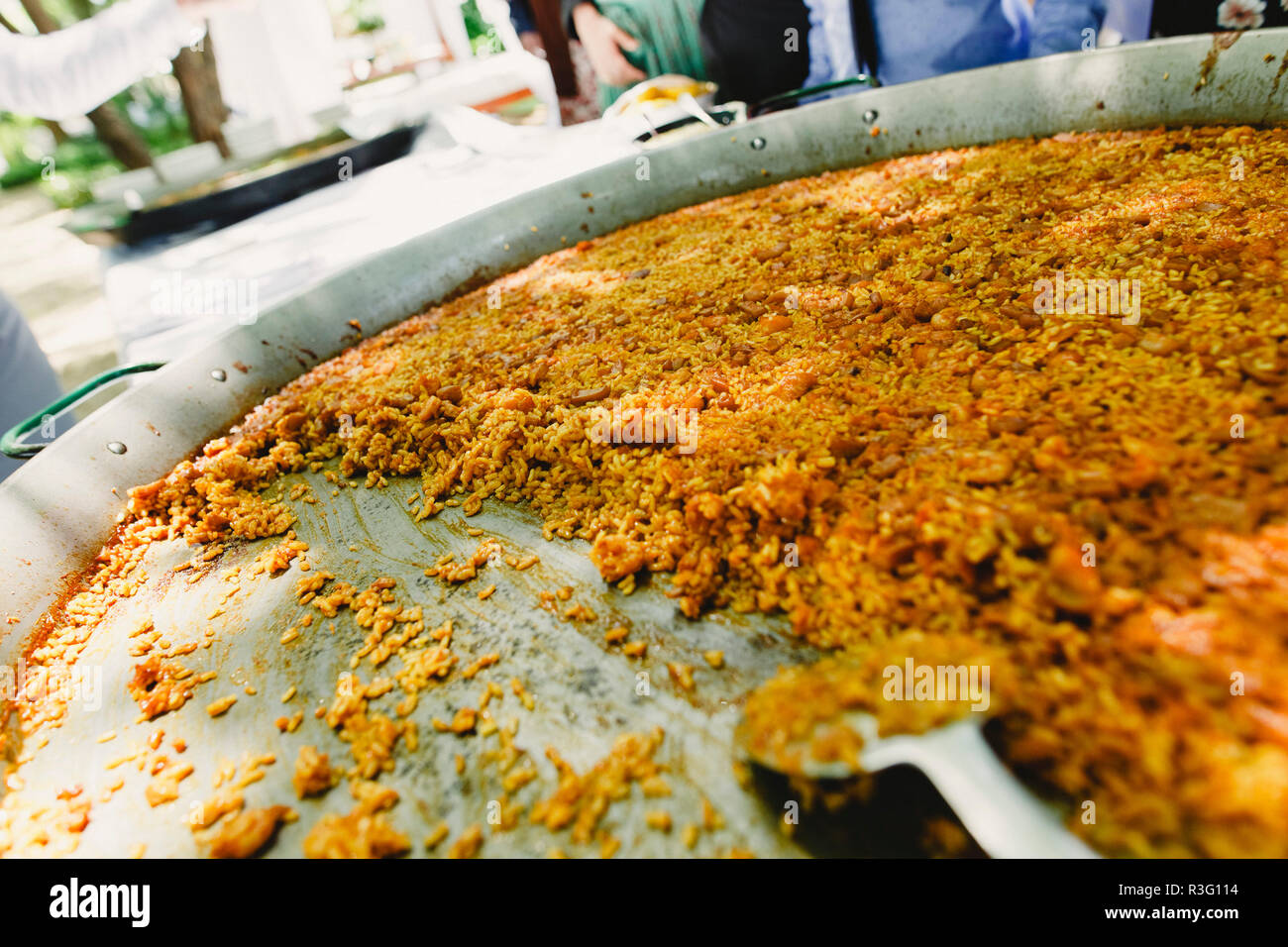 Main dish of a wedding menu Stock Photo - Alamy