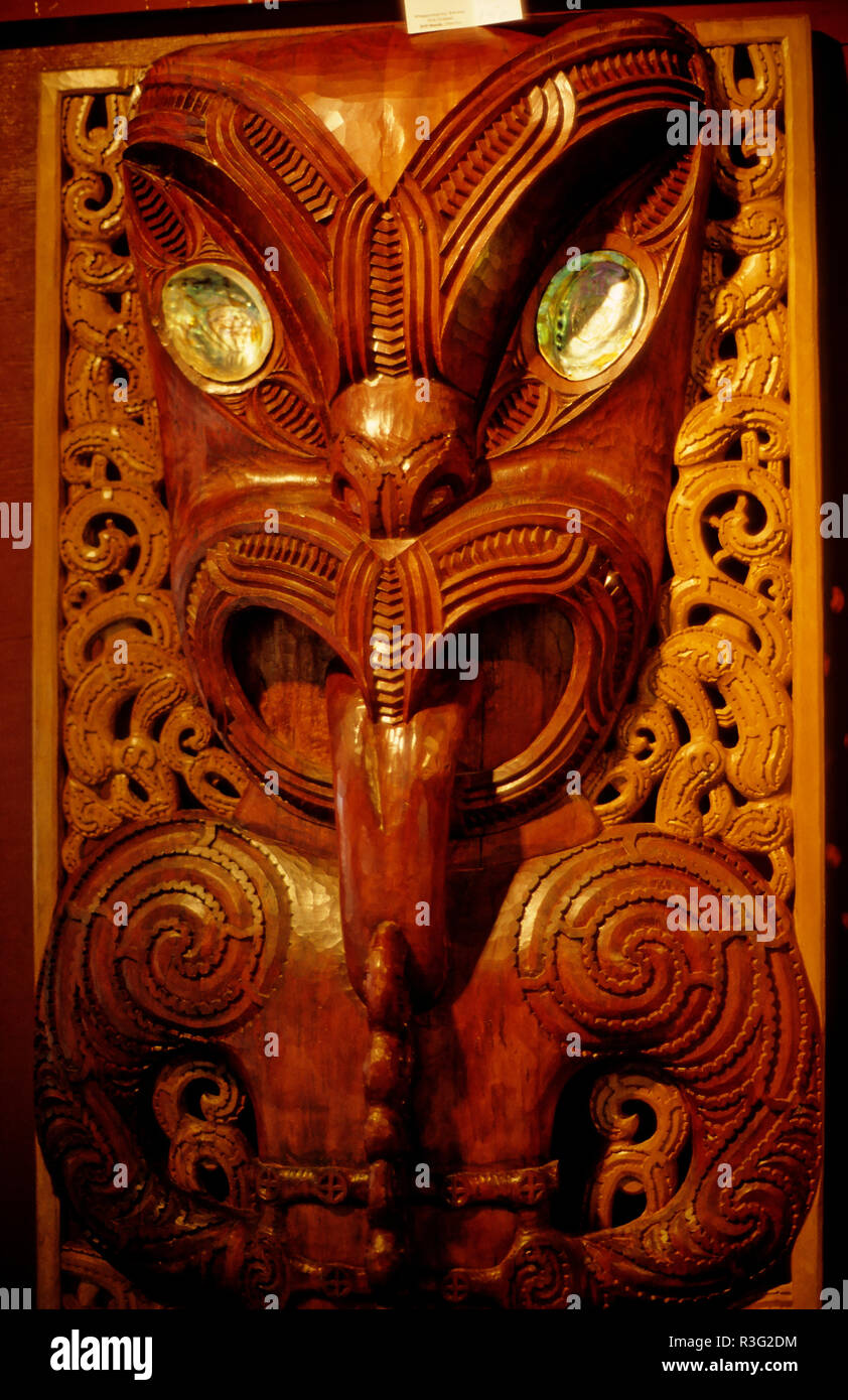 Maori art tongue hi-res stock photography and images - Alamy