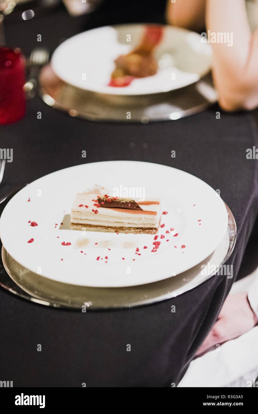 Cold desserts and wedding cakes Stock Photo - Alamy