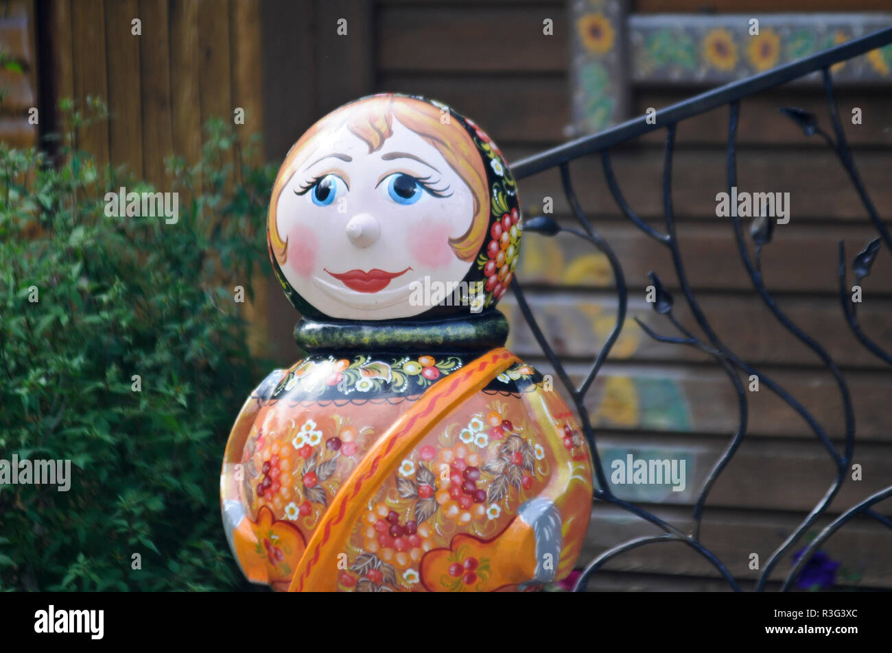 Matrioshka figure, Suzdal, Russia Stock Photo - Alamy