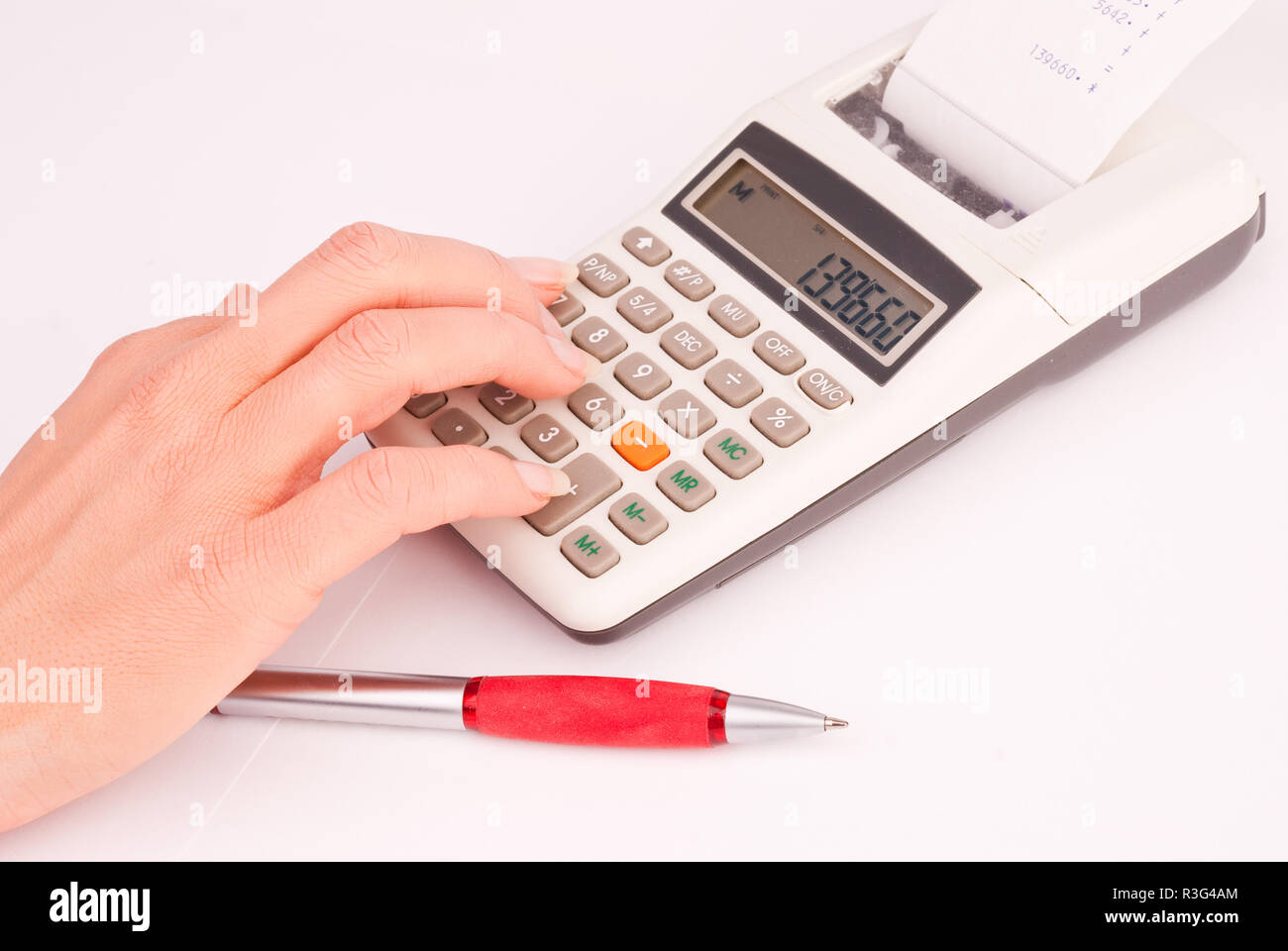 Human calculate hi-res stock photography and images - Alamy