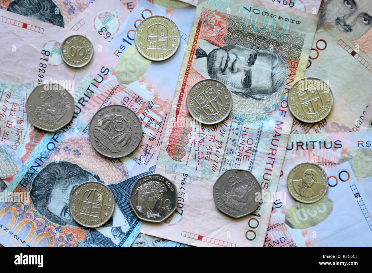 Rupee mauritius hi-res stock photography and images - Alamy