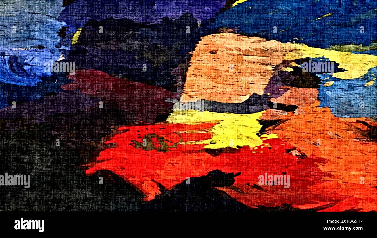 abstract psychedelic grunge background graphic stylization on a ...