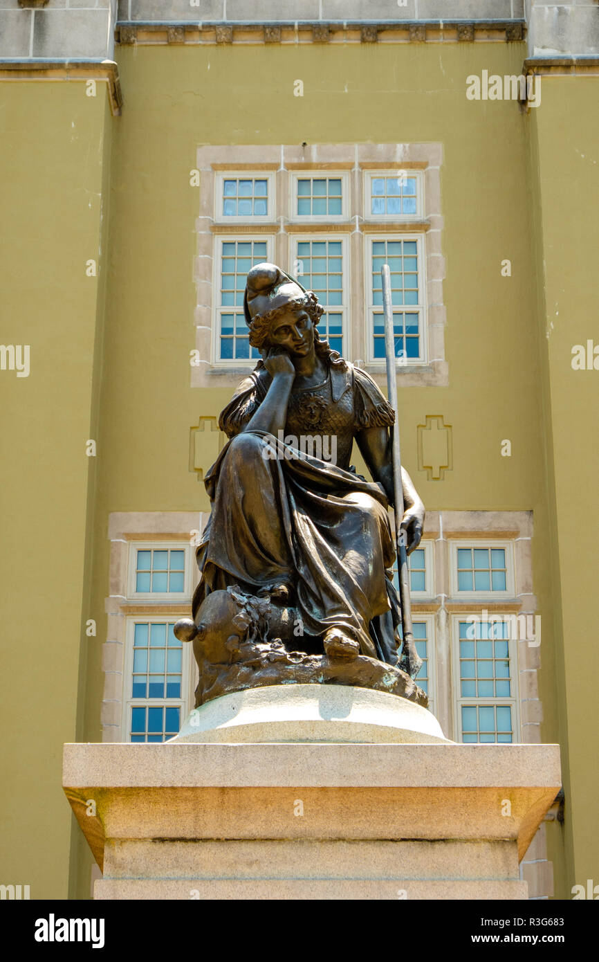 Bronze sculpture by moses jacob ezekiel hi-res stock photography and ...