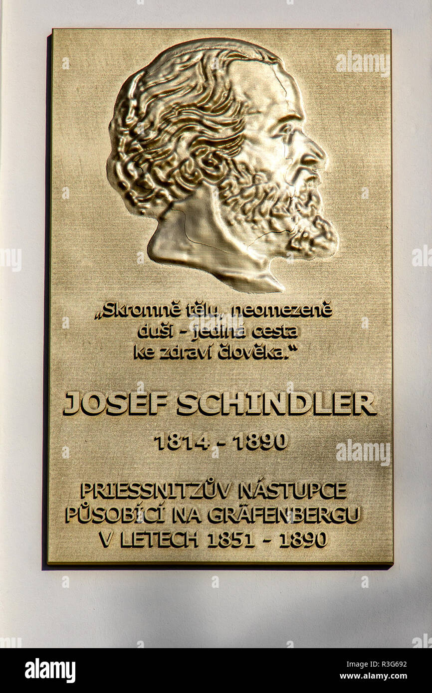 Dům Josefa Schindlera, Lázně Jeseník, Jeseníky, Česká republika / Josef ...