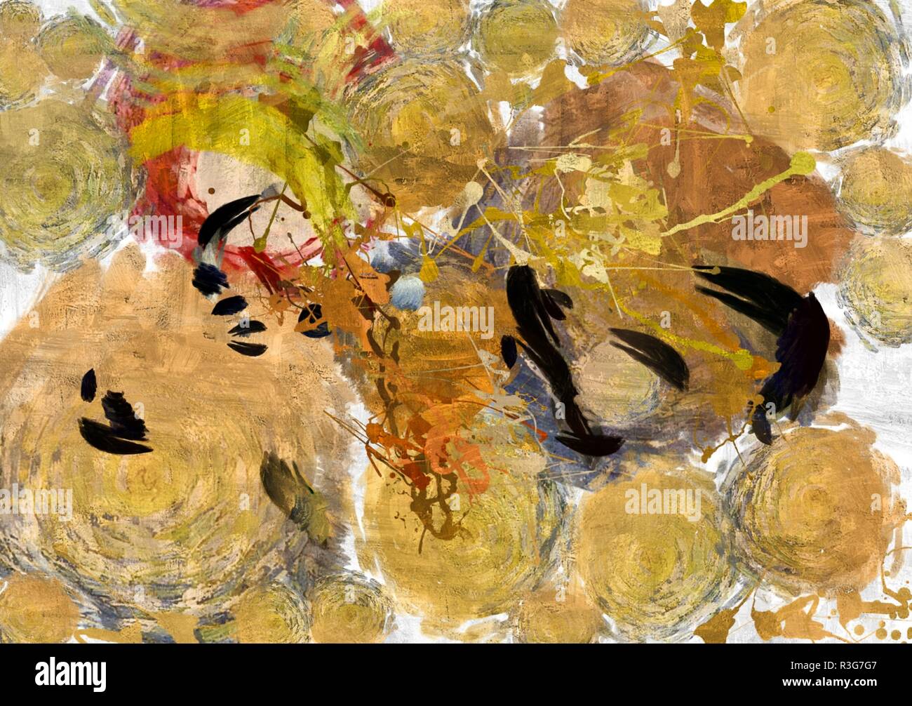 abstract psychedelic grunge background graphic stylization on a ...