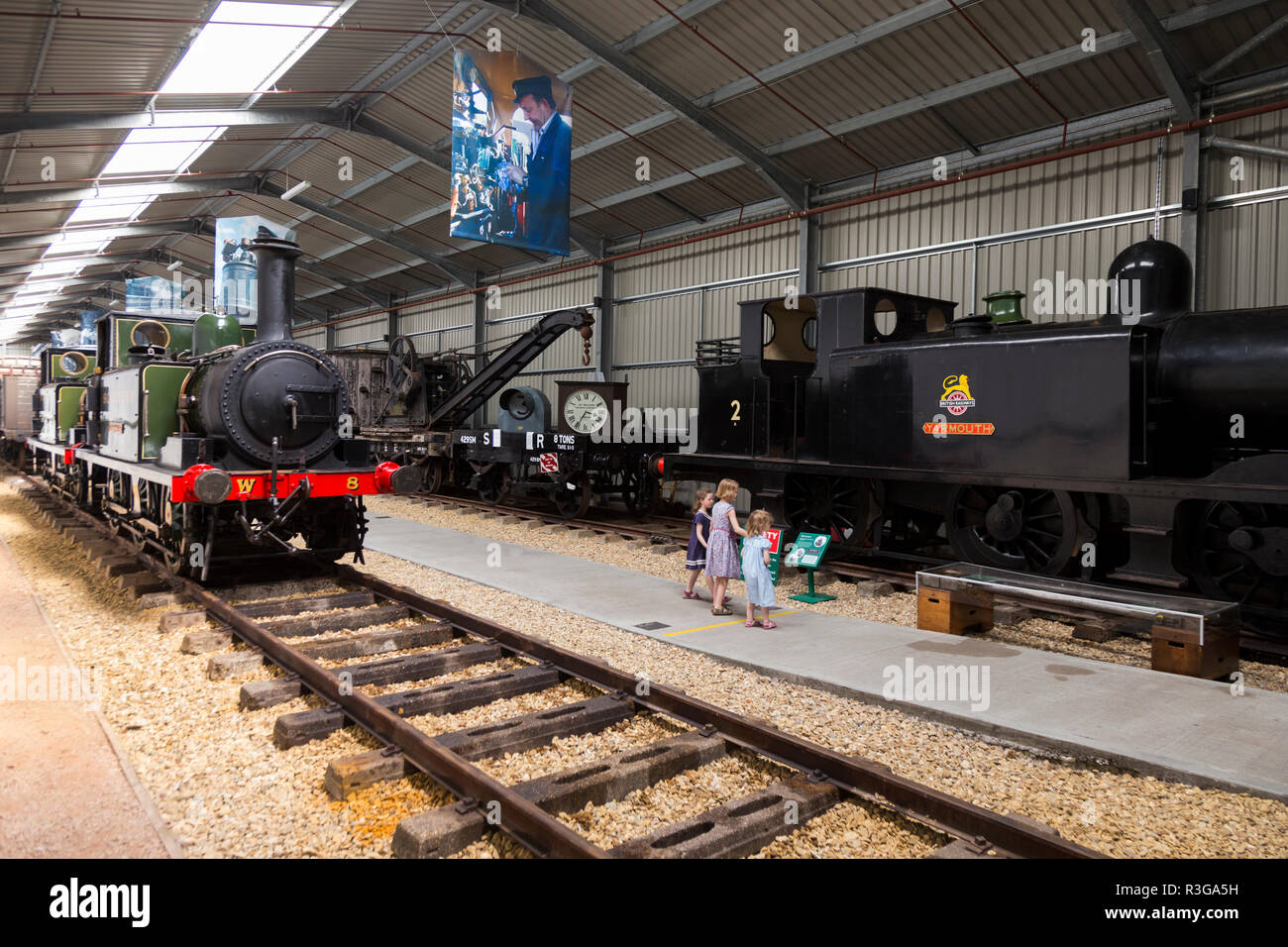 Train Story main display area (four road storage and exhibition ...
