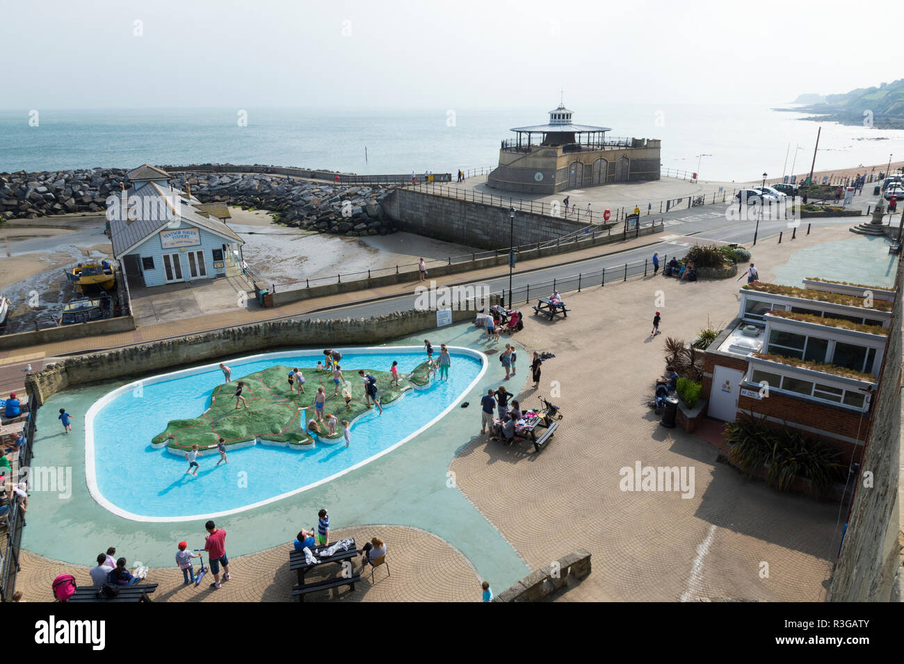 Map of ventnor hi-res stock photography and images - Alamy