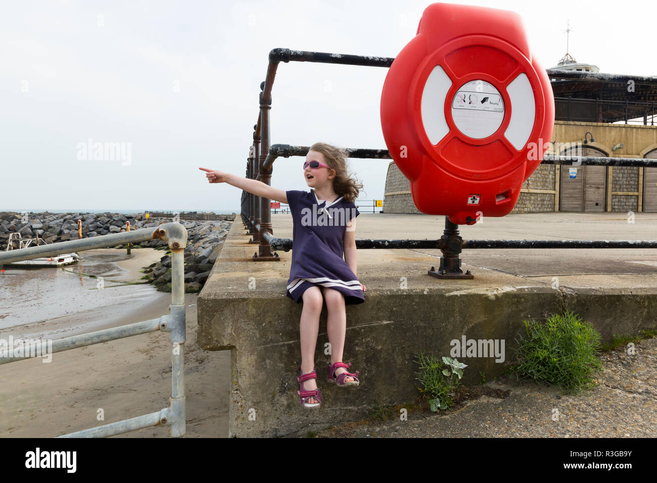 Children life preserver hi-res stock photography and images - Alamy