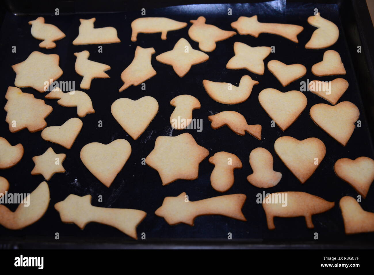 christmas bakery - cookies Stock Photo - Alamy