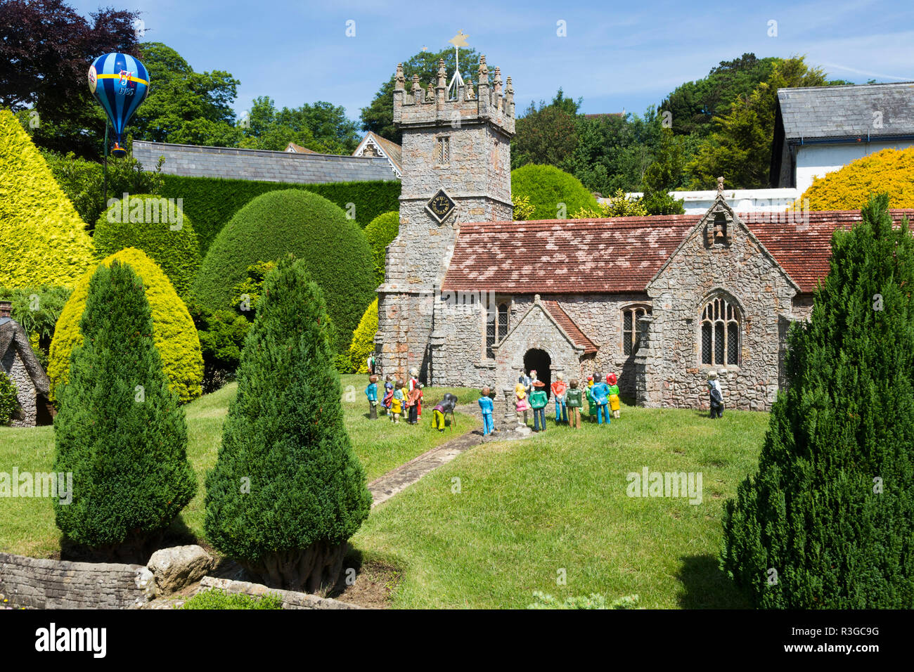 Miniature model of the isle of wight hi-res stock photography and ...