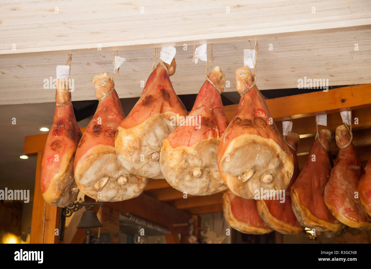 Ham joints fresh meat hams hi-res stock photography and images - Alamy