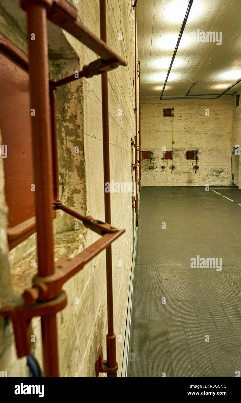 Bunker control room Stock Photo - Alamy