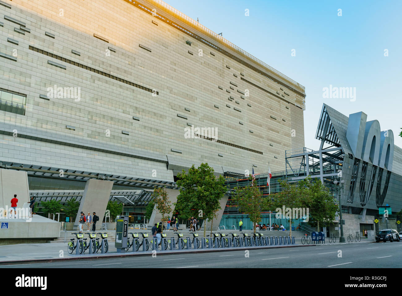 Los Angeles, AUG 2: Exterior view of the California Department of ...