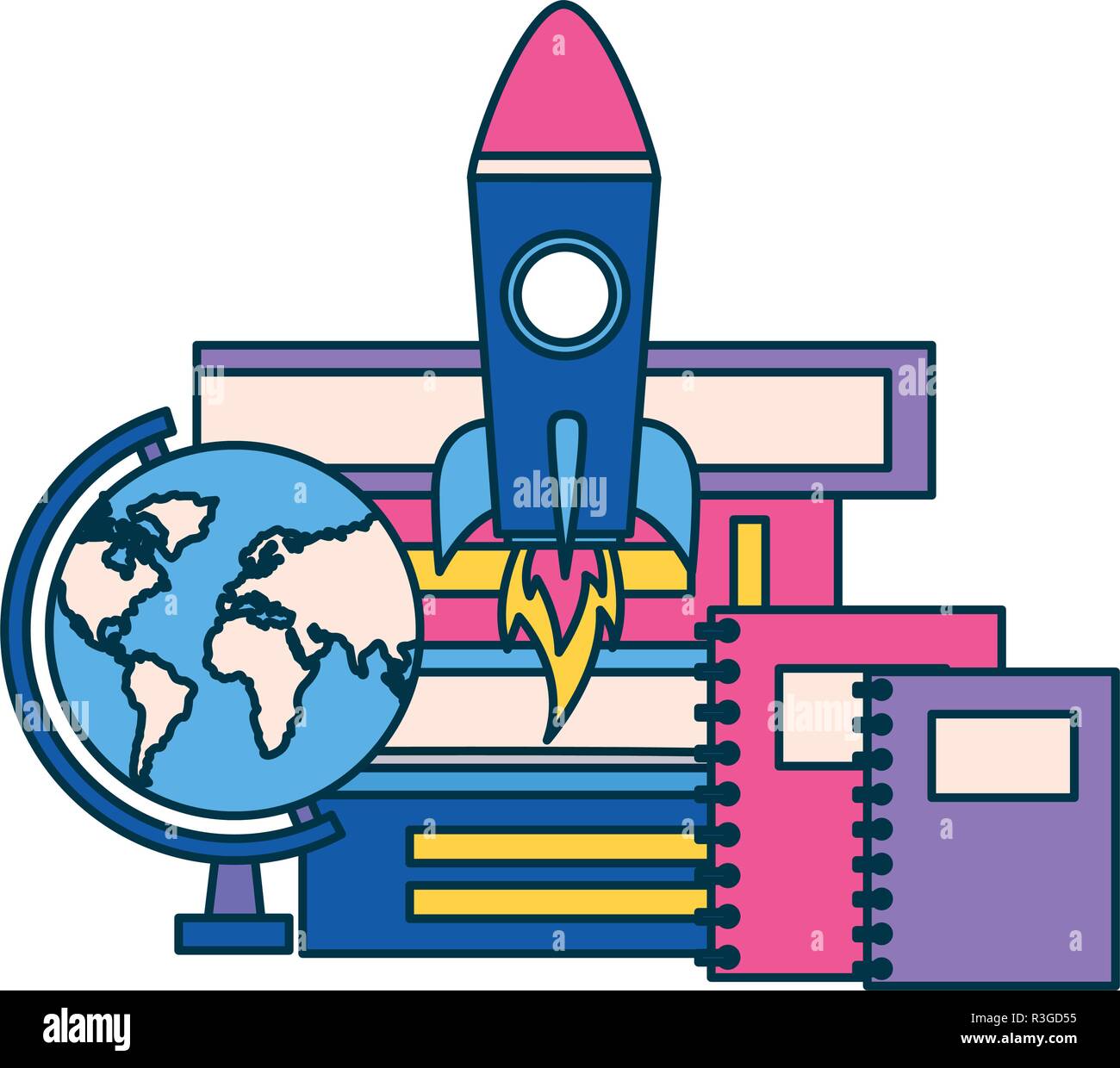 education supplies school Stock Vector Image & Art - Alamy