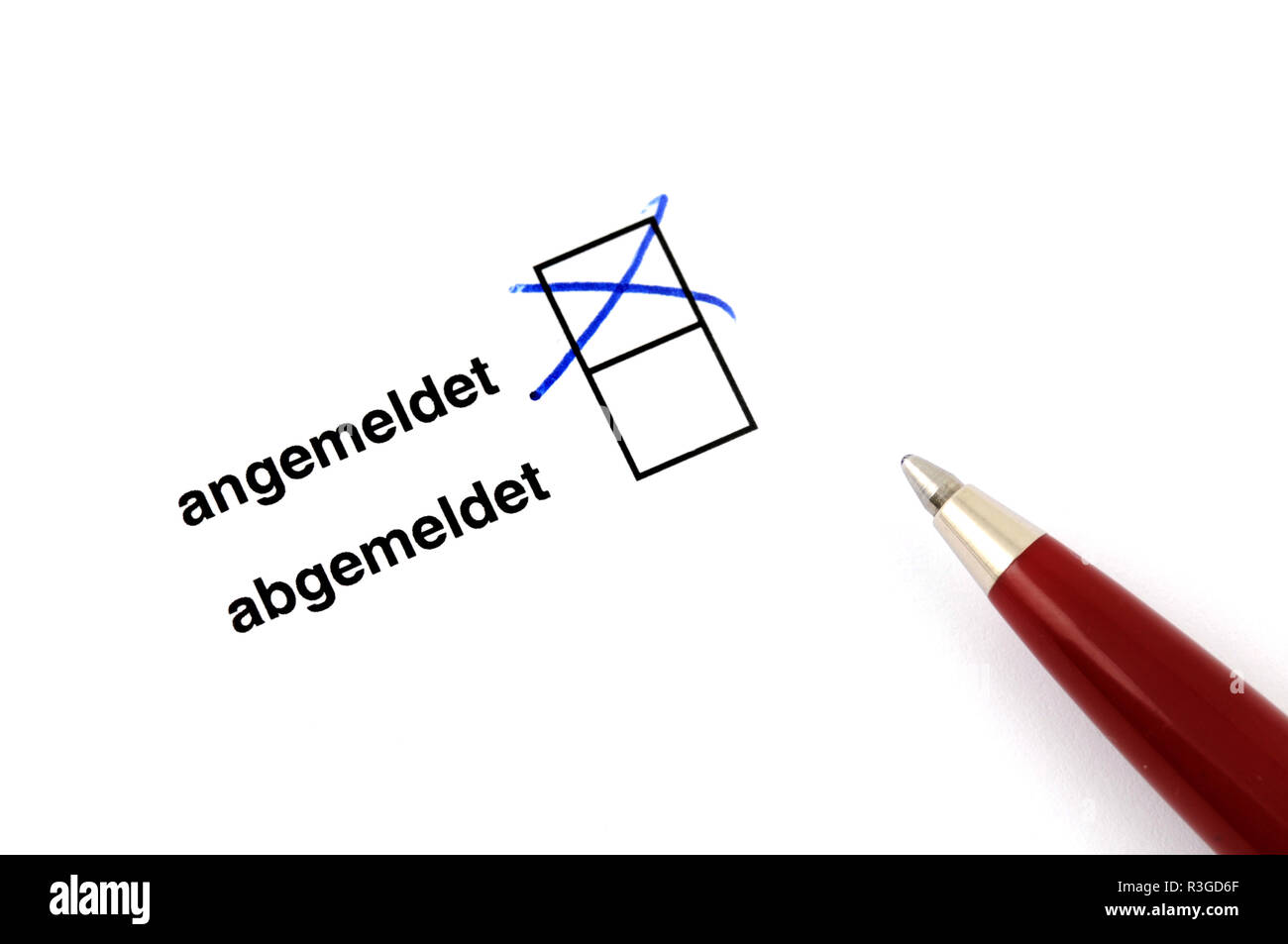 Logged out hi-res stock photography and images - Alamy