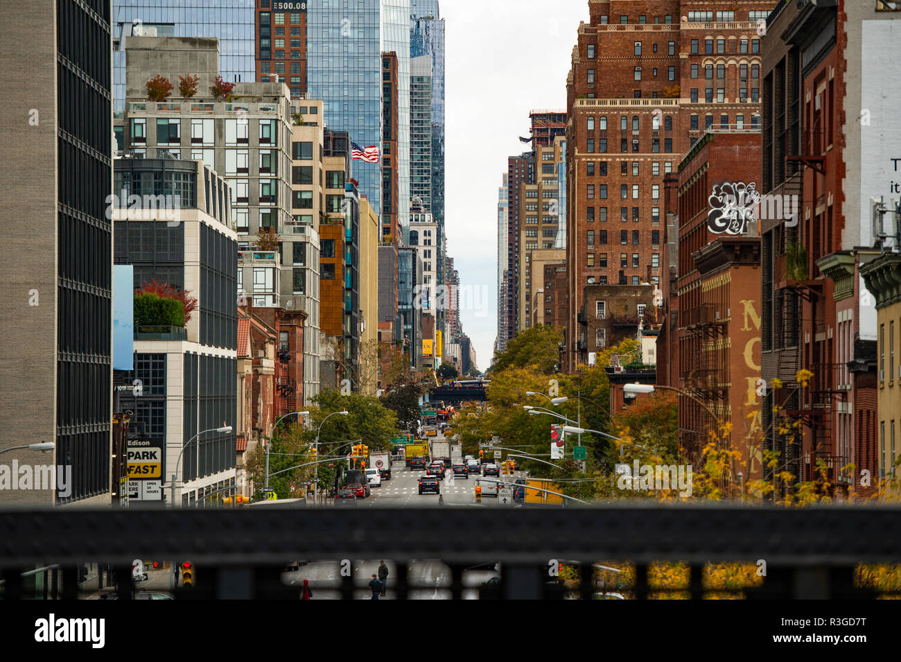 New york chelsea view high line hi-res stock photography and images - Alamy