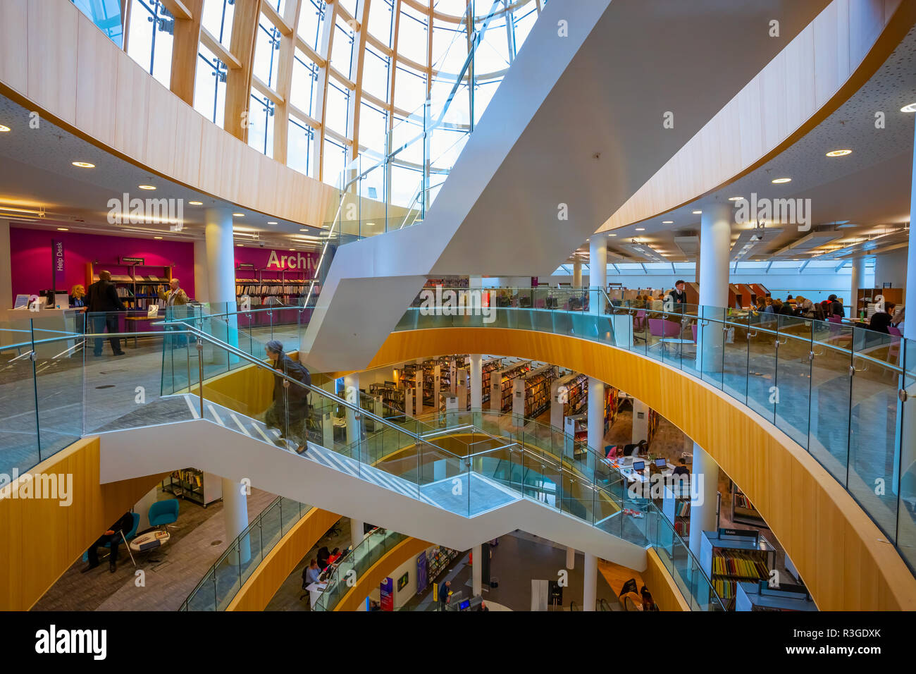 Liverpool Library New Central High Resolution Stock Photography and ...