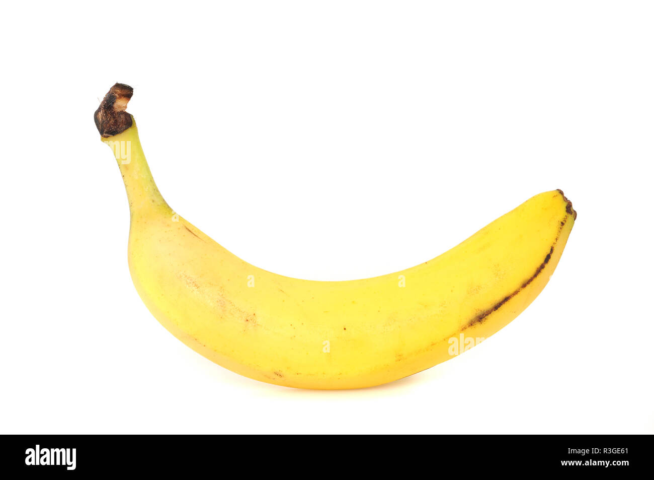 Curved yellow fruit Cut Out Stock Images & Pictures - Alamy