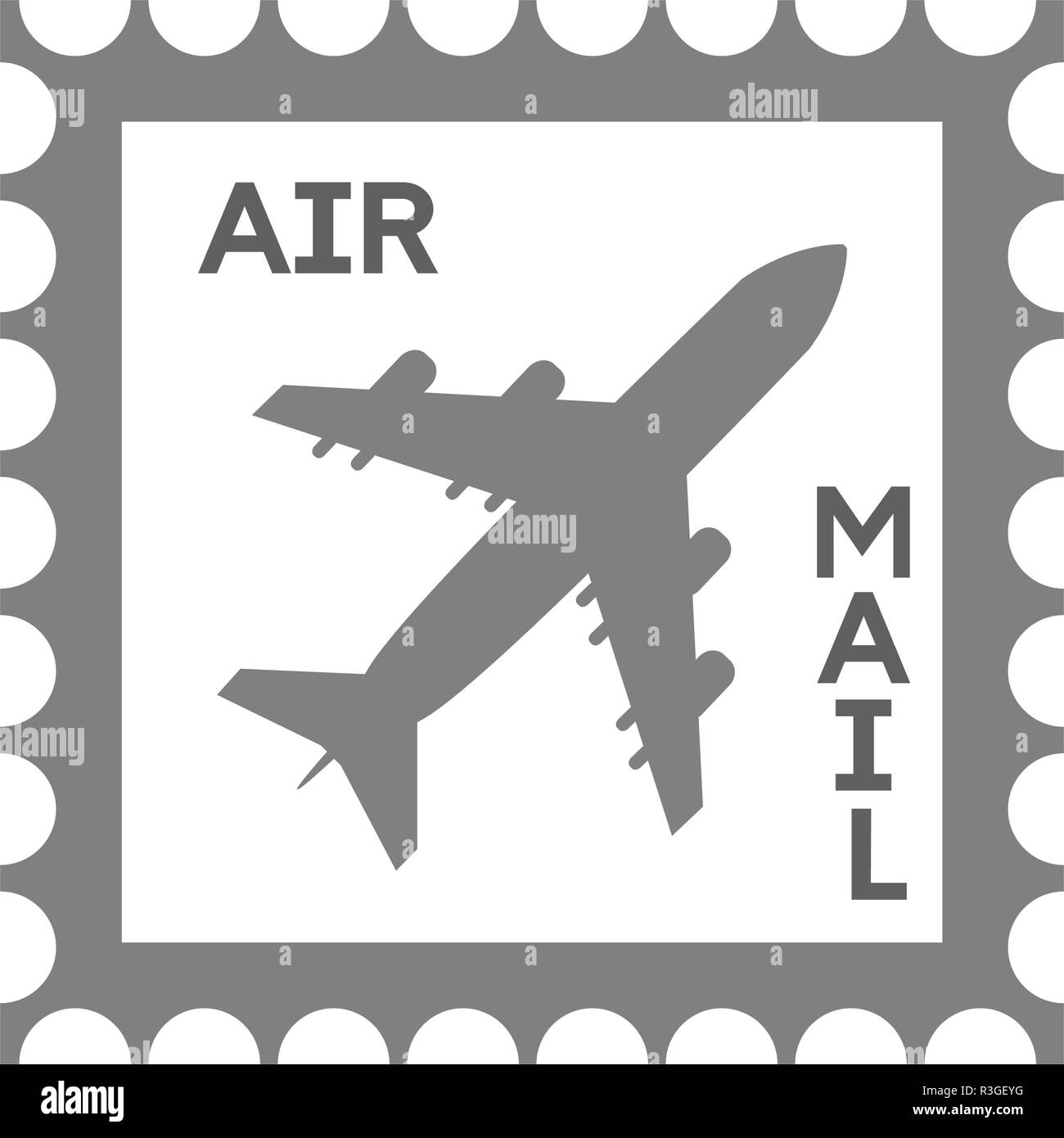 postage stamp template Stock Vector Image & Art - Alamy