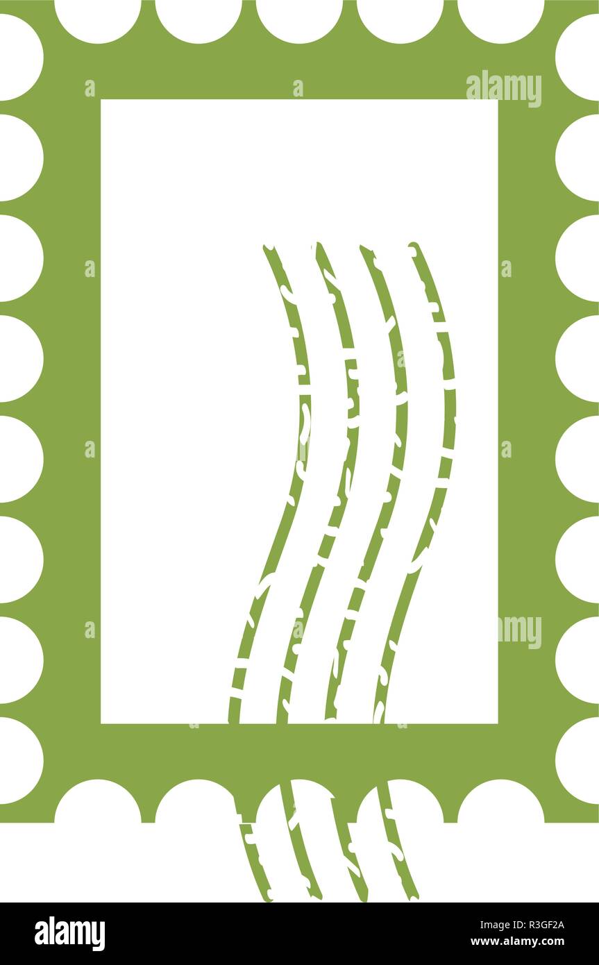 postage stamp template Stock Vector Image & Art - Alamy