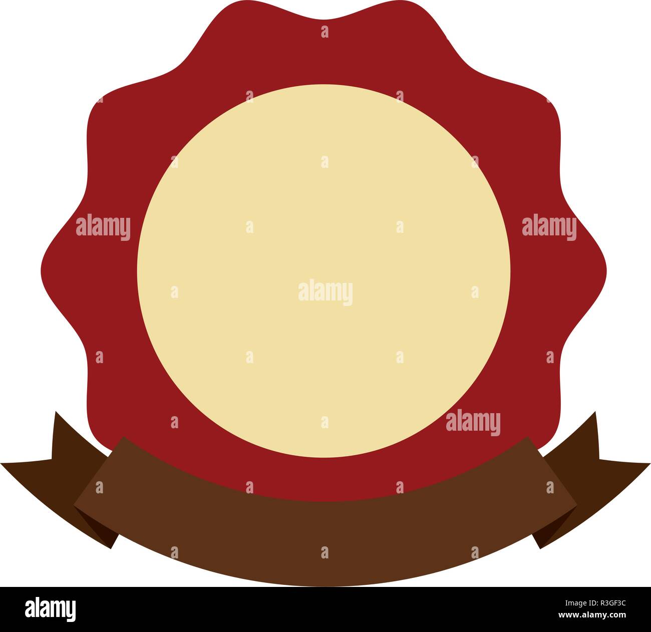 label ribbon empty Stock Vector Image & Art - Alamy