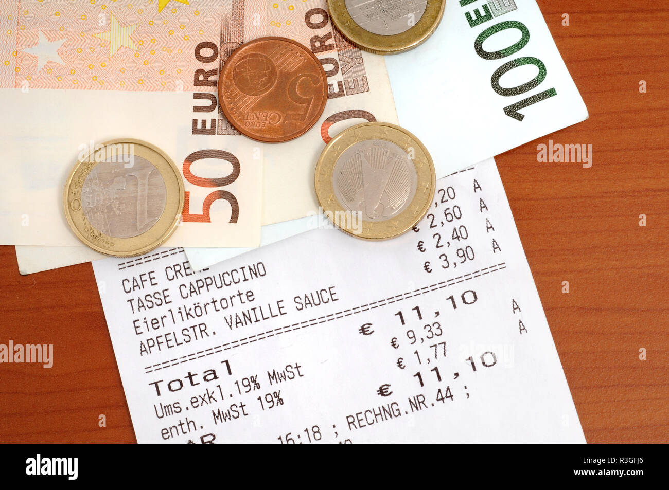 Pay Slip Euro High Resolution Stock Photography and Images - Alamy