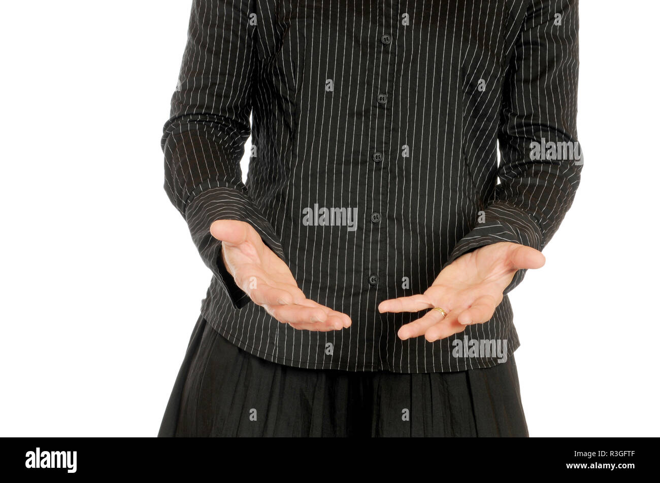 empty-handed / empty hands Stock Photo - Alamy